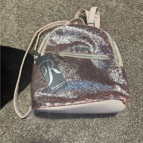 Rampage | Bags | Rampage Rose Glitter Backpack | Poshmark